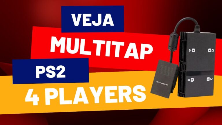 Multitap - Jogue Com Mais de 4 Jogadores no PS2 - Teu Dispositivo