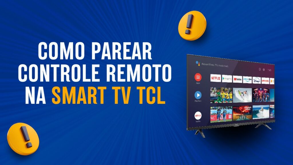 Como Parear Controle Remoto Via Bluetooth na SMART TV TCL - Teu Dispositivo